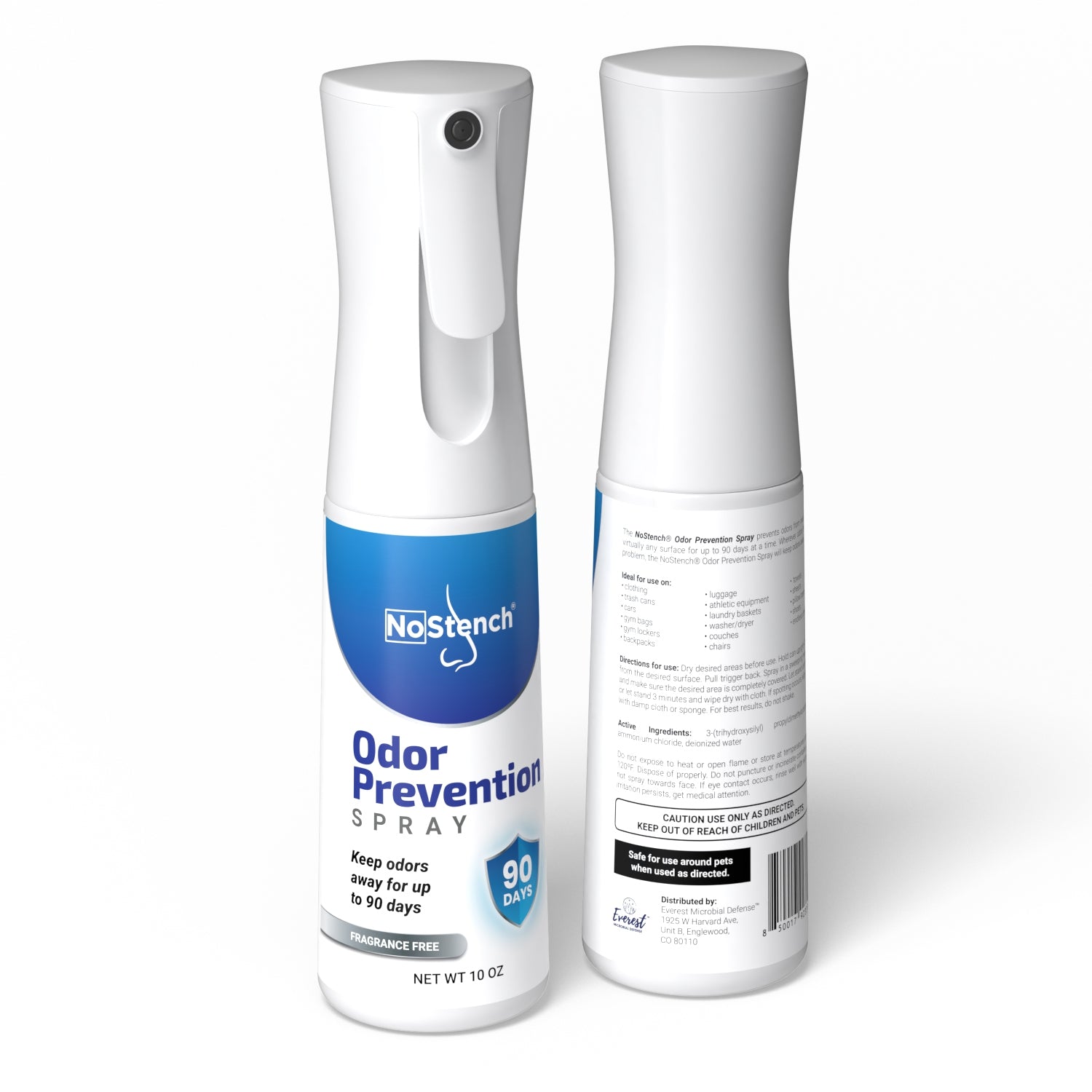 NoStench Odor Prevention Spray – Everest Microbial Defense